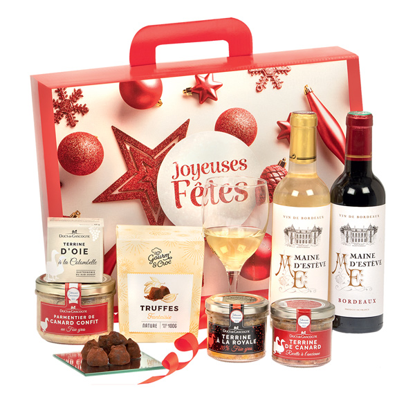 Cadeaux Gourmands "15 ROSES ROUGES + COFFRET RDV GOURMAND" - Livraison ...