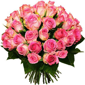 Bouquet de roses "50 ROSES ROSES" - Livraison en France | Florajet