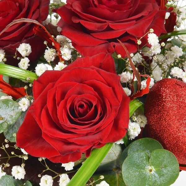 Roses St Valentin Livrées en Express : FLEURETTE | Florajet