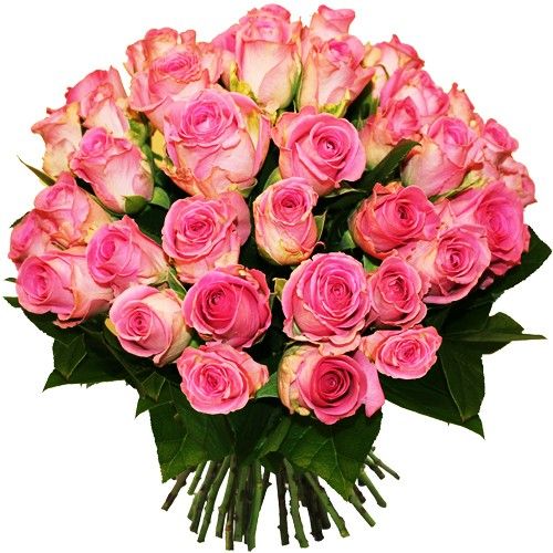 Bouquet de roses "50 ROSES ROSES" - Livraison en France | Florajet