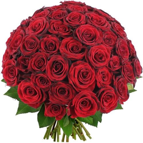Bouquet de roses "60 ROSES ROUGES" - Livraison en France | Florajet