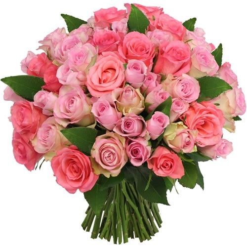 Bouquet de roses "60 ROSES ROSES" - Livraison en France | Florajet